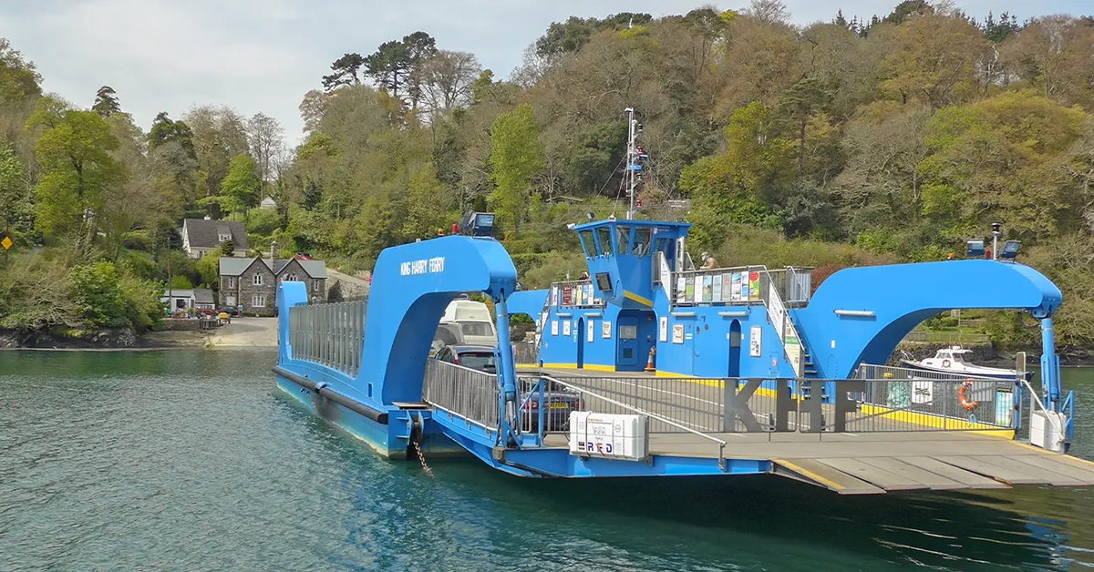Travel on the King Harry Ferry | Feock to Philleigh | The Valley